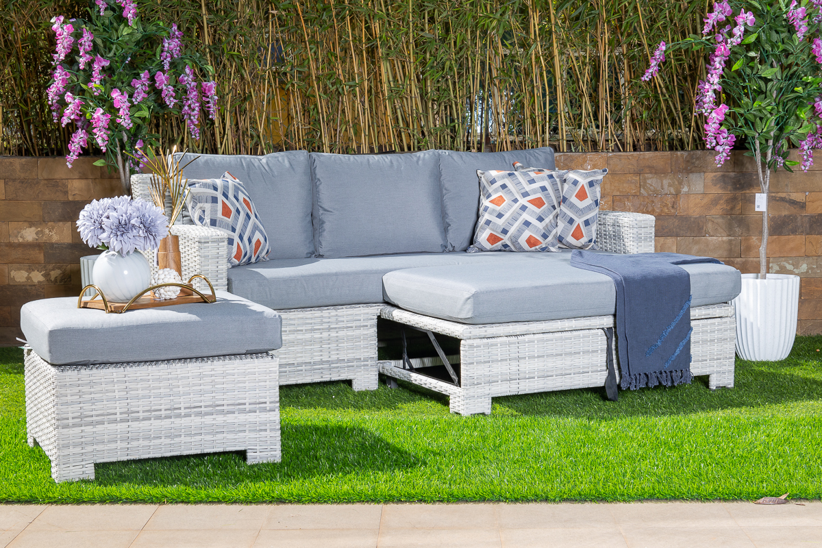 MATTEO Outdoor Sofa + MATTEO Coffee Table - Furniture Palace