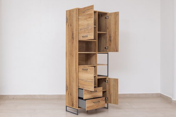 OREGON Tall Display Unit - Furniture Palace