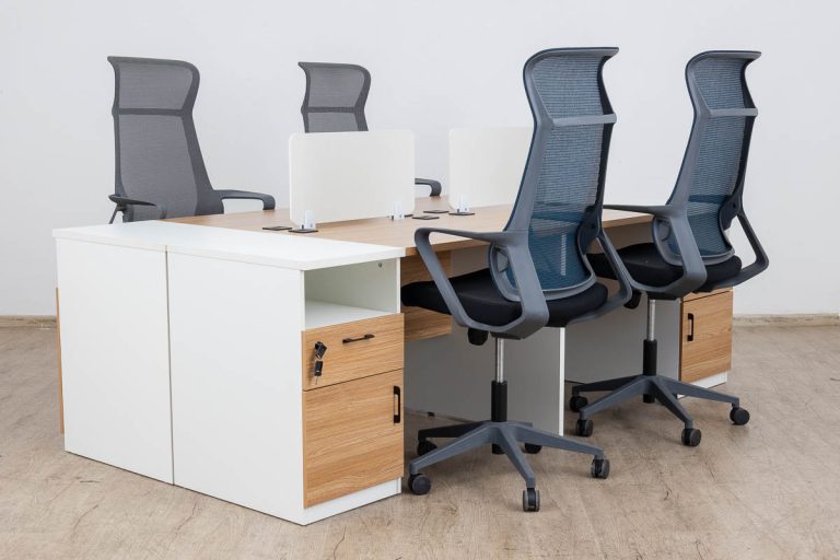 RD0504W- 2400 - 4 WAY WORKSTATION - Furniture Palace