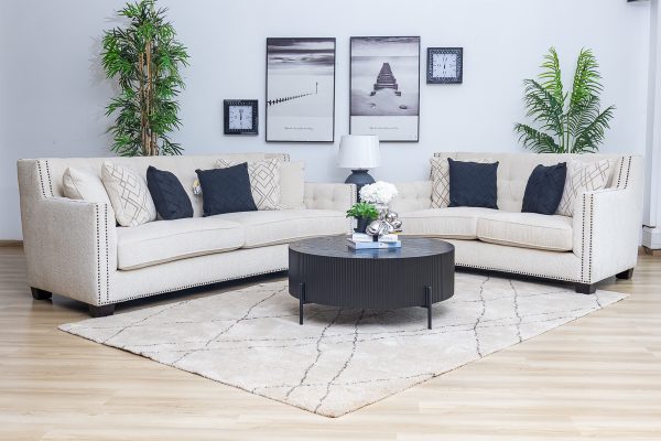 COSTERA 7 Seater Fabric Sofa (3+2+1+1) - Furniture Palace