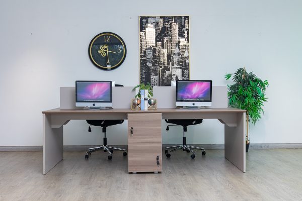 53FLM451 - 4 WAY WORKSTATION - Furniture Palace